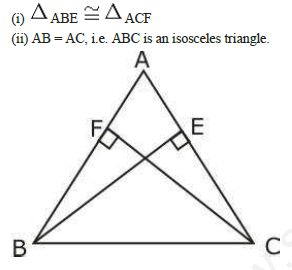 CBSE Class 9 Mathematics Triangles Assignment Set B